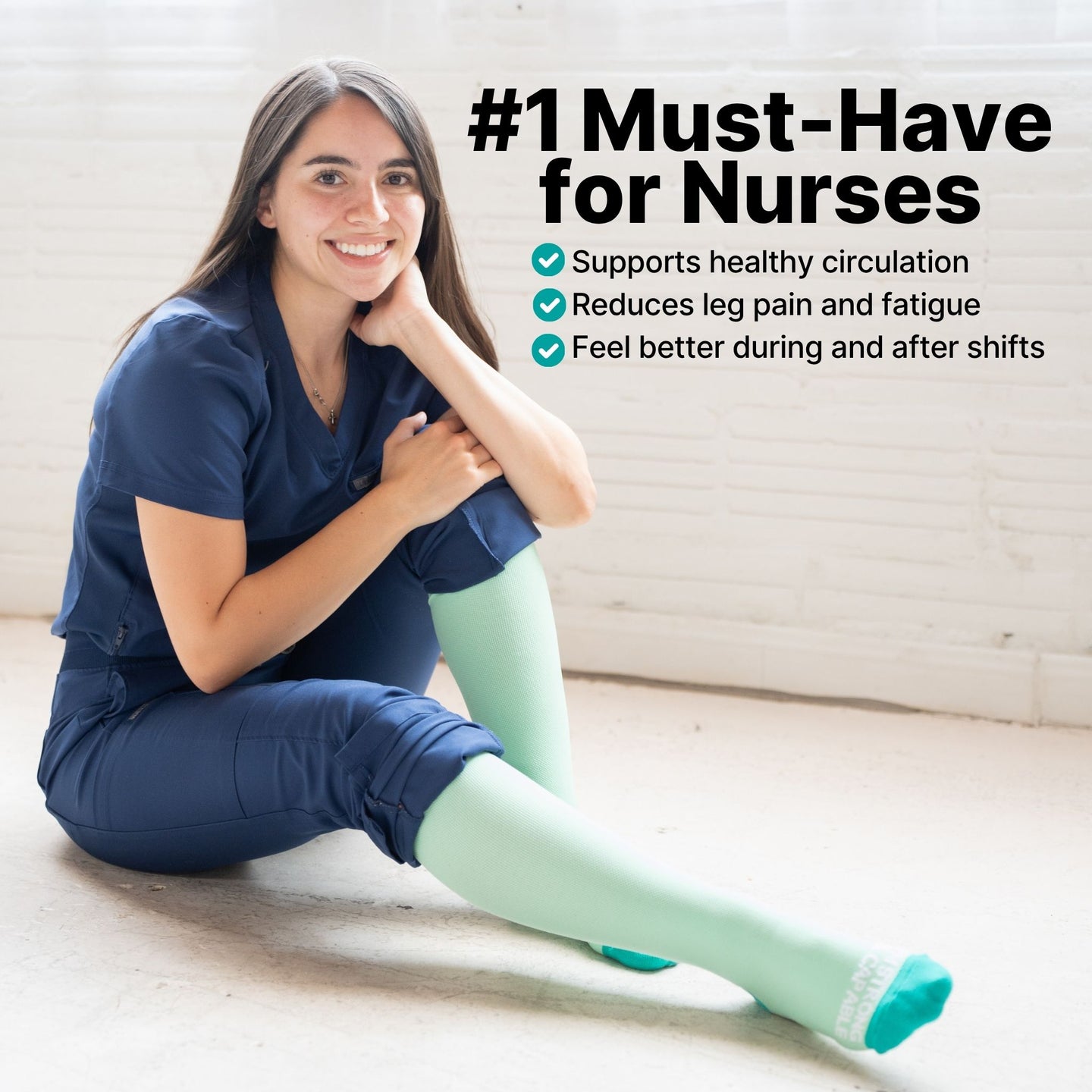 NurseStrong Performance Compression Socks - Best Compression Socks for ...